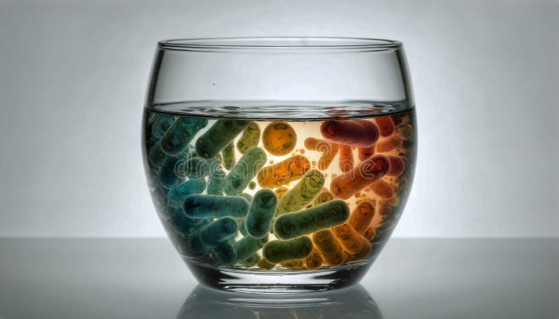 Illustrative Representation of Drinking Water Contaminated with ...