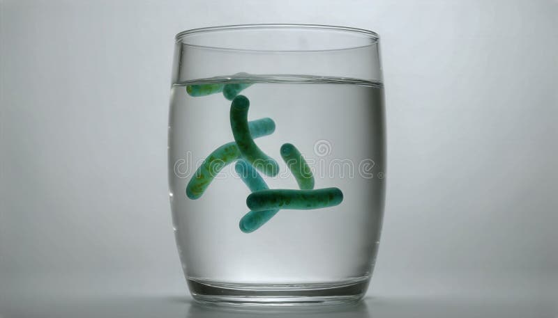 Illustrative Representation of Drinking Water Contaminated with ...
