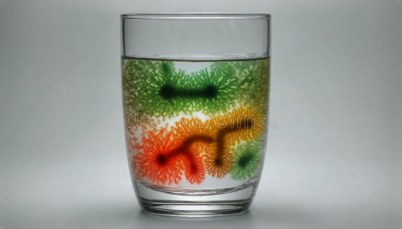 Illustrative Representation of Drinking Water Contaminated with ...