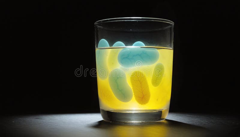 Illustrative Representation of Drinking Water Contaminated with ...