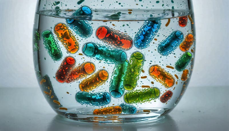 Illustrative Representation of Drinking Water Contaminated with ...