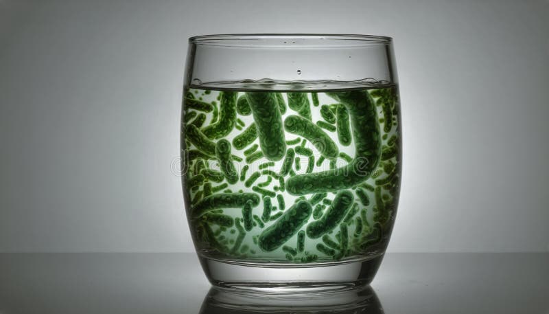 Illustrative Representation of Drinking Water Contaminated with ...