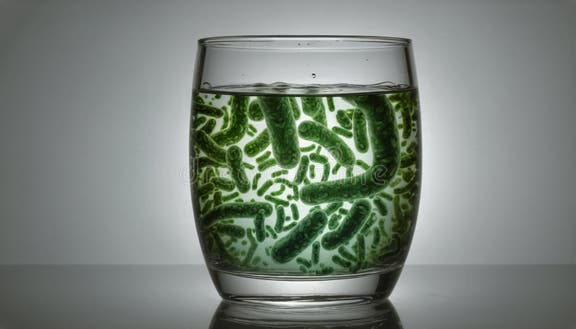 Illustrative Representation of Drinking Water Contaminated with ...