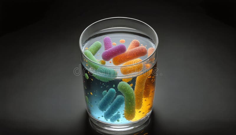 Illustrative Representation of Drinking Water Contaminated with ...