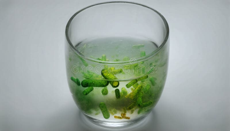 Illustrative Representation of Drinking Water Contaminated with ...