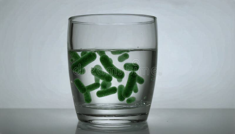 Illustrative Representation of Drinking Water Contaminated with ...