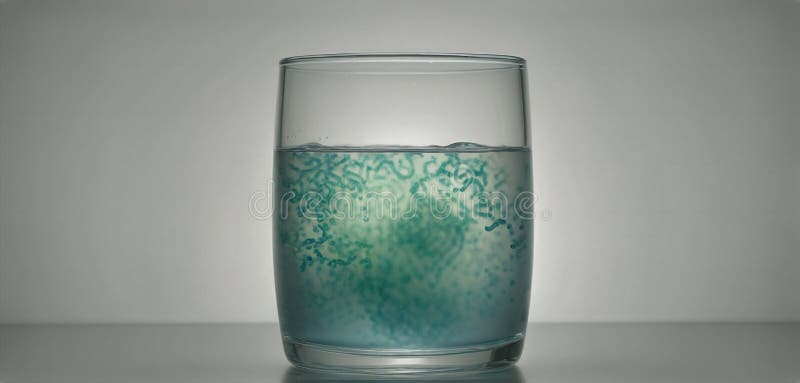 Illustrative Representation of Drinking Water Contaminated with ...