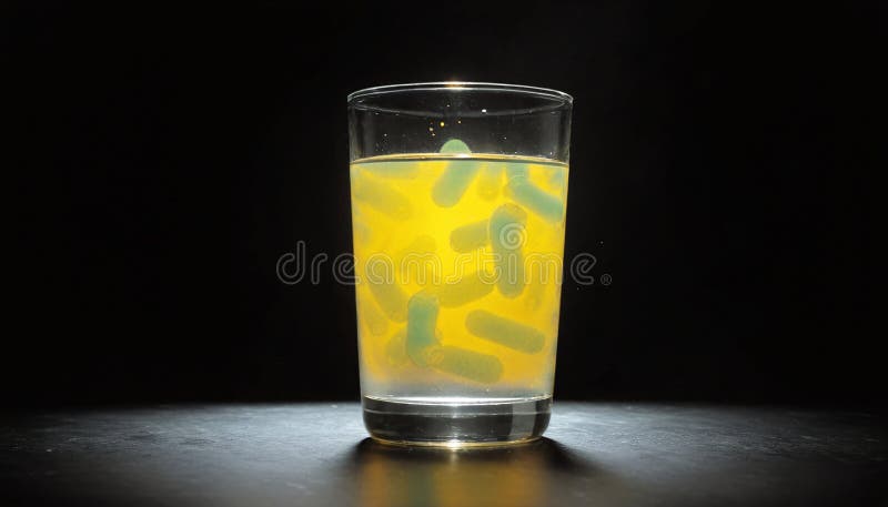 Illustrative Representation of Drinking Water Contaminated with ...