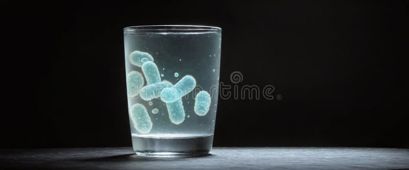 Illustrative Representation of Drinking Water Contaminated with ...