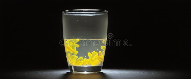 Illustrative Representation of Drinking Water Contaminated with ...