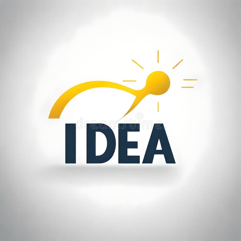 Illuminating Notion: Idea Concept Illustration Stock Illustration ...