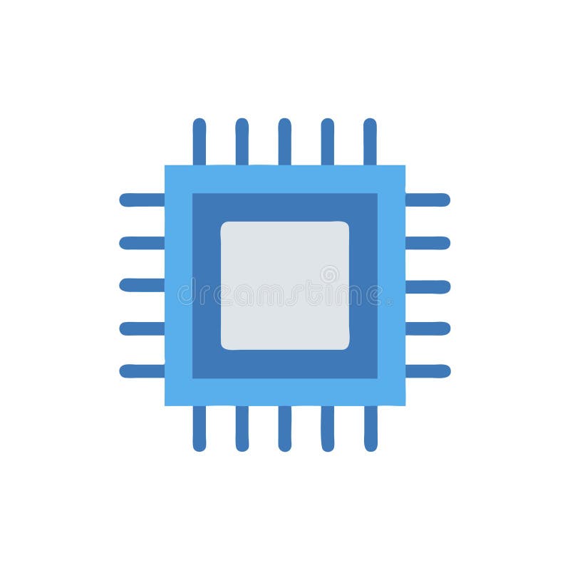 Power IC Technology Illustration Stock Illustration - Illustration of ...