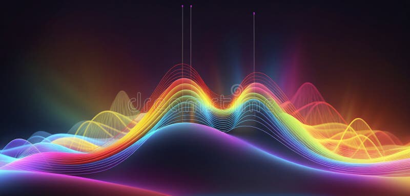 Illustrative Visualization of Radio Waves Around a Transmitting and ...
