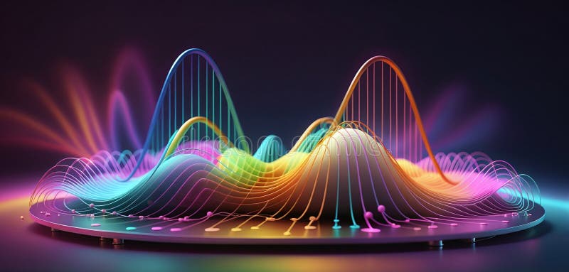 Illustrative Visualization of Radio Waves Around a Transmitting and ...