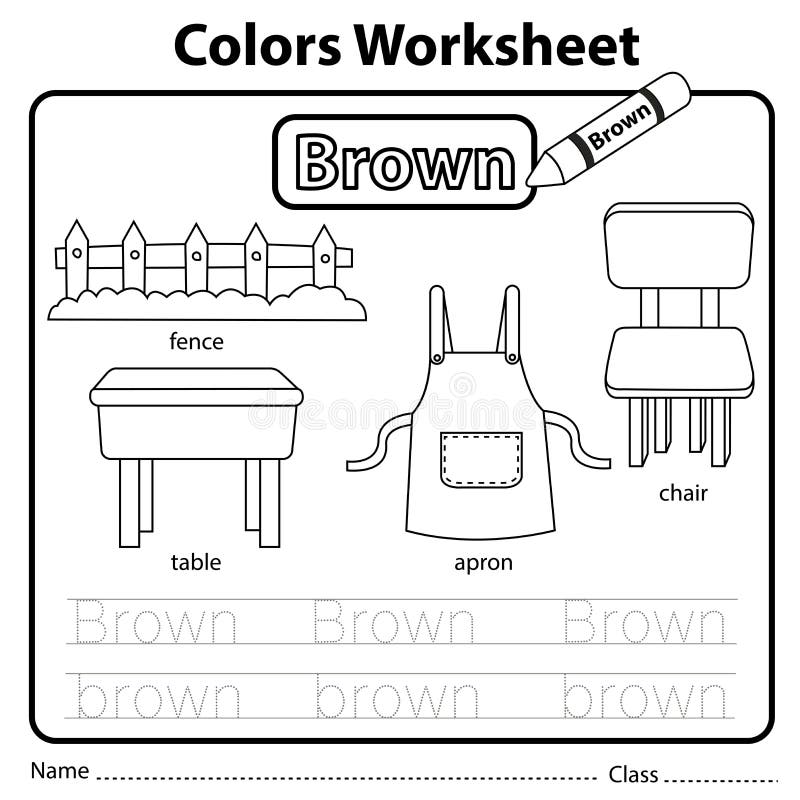 Color Brown Worksheet Frog Coloring Pages – SupplyMe