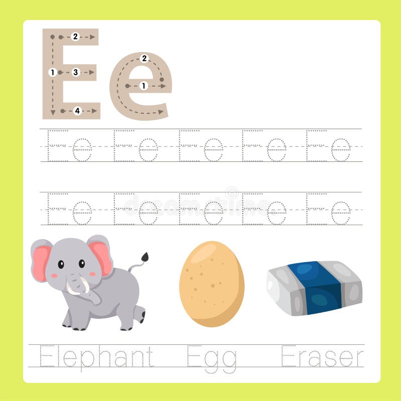 Illustrator of a for Ant Vocabulary Stock Vector - Illustration of ...