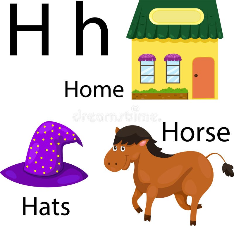 Illustrator of H alphabet stock vector. Illustration of design - 36211060