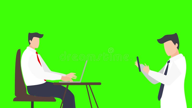 Office Work Find Ideas To Work Animation Get Ideas Stock Footage ...