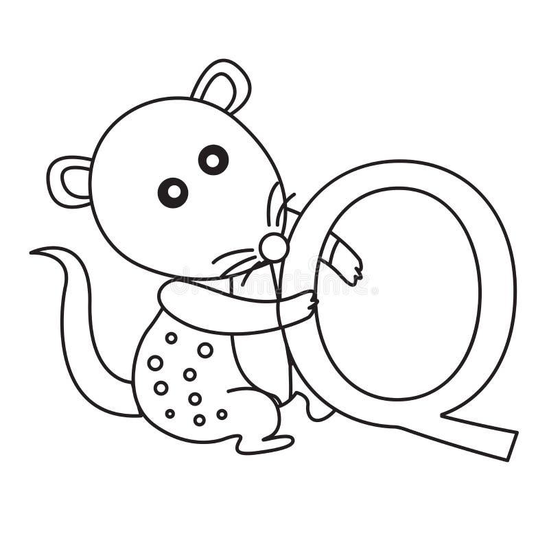 Illustrator of q quoll stock vector. Illustration of color - 85521192