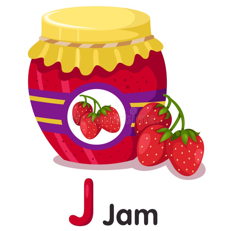 Illustrator of Strawberry Jam Stock Vector - Illustration of cooking ...
