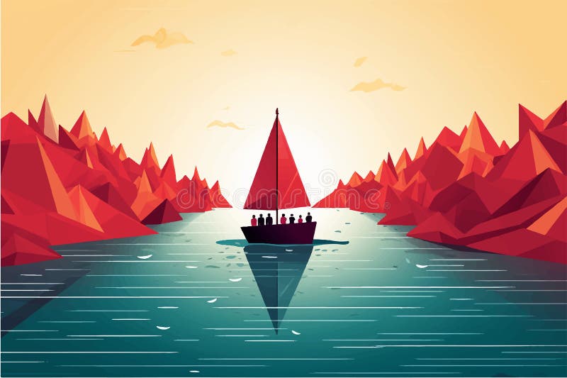 Navigating Way Stock Illustrations – 229 Navigating Way Stock ...