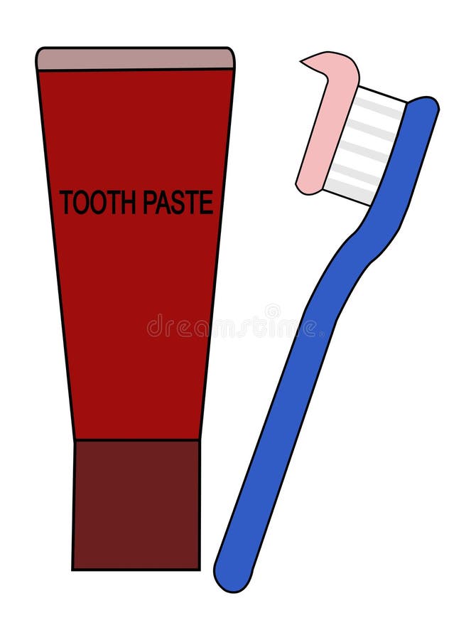 Toothbrush and Toothpaste Vector Design in Illustrator.logo Design.icon ...