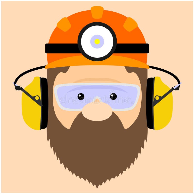 Minatori - Illustrazione Dei Caratteri Della Gente Del Fumetto ...