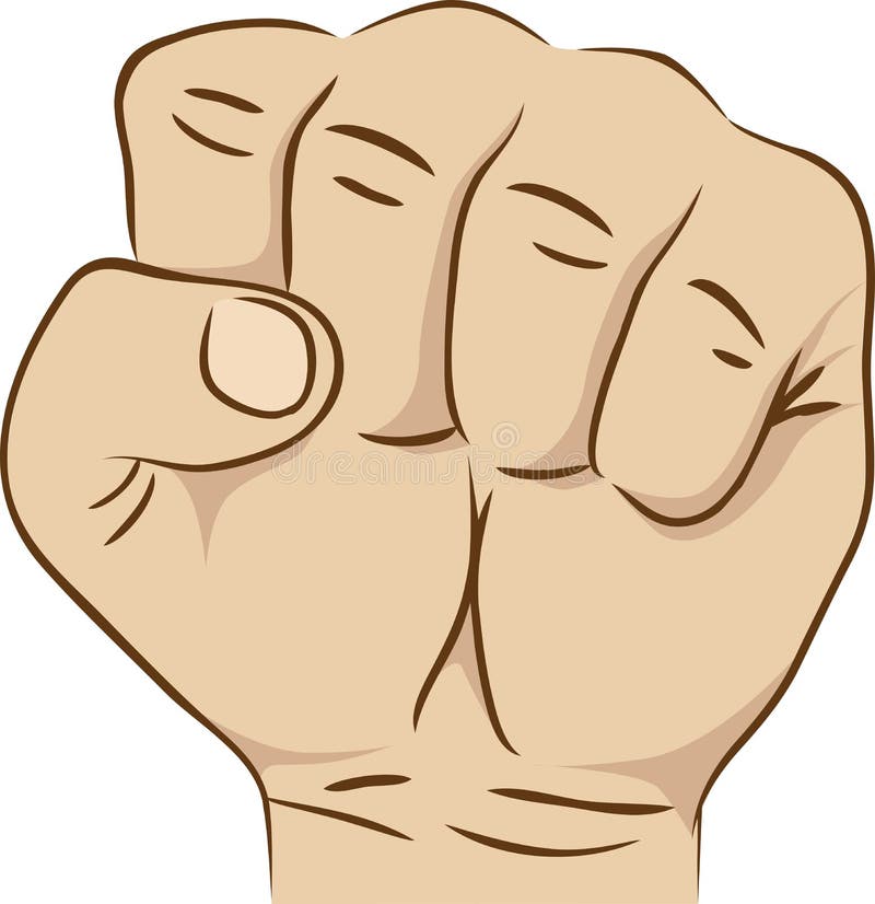 Pugno Di Perforazione Con La Matita Illustrazione Vettoriale ...