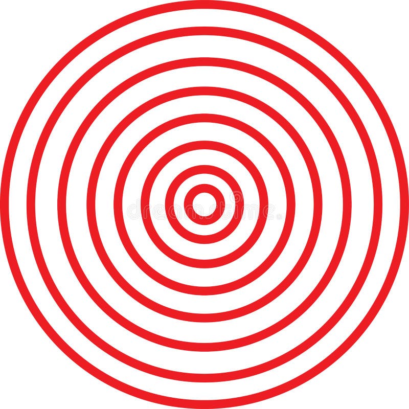 Illution Circles stock illustration. Illustration of icon - 6886054