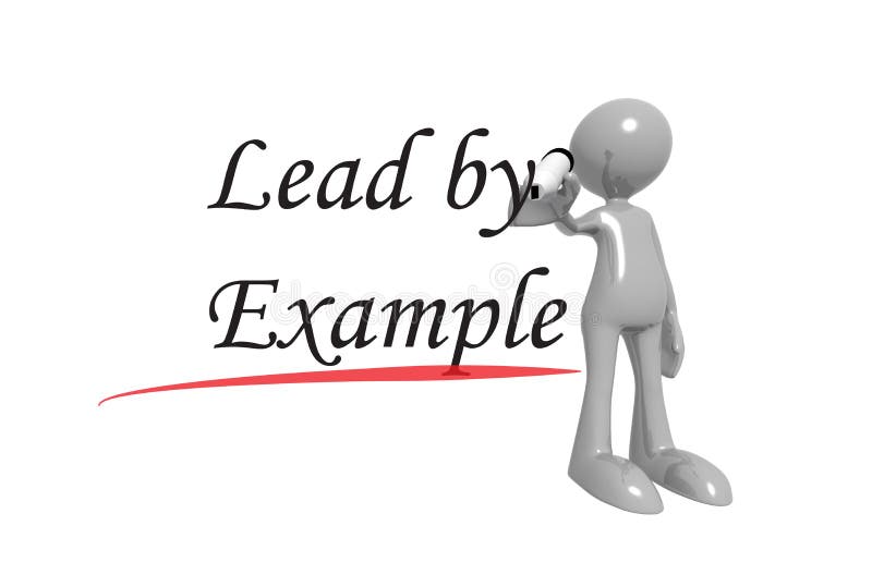 Lead by Example stock image. Image of concept, hand, advice - 29834537