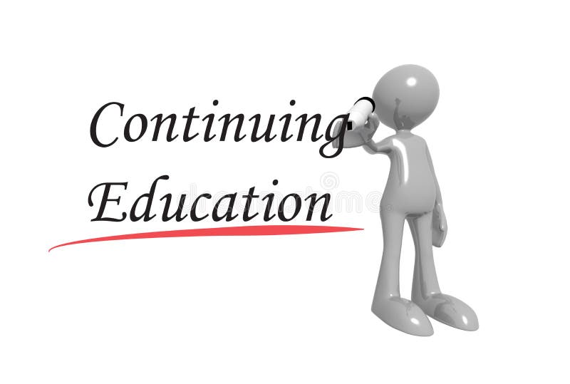 Continuing Professional Development Stock Illustration - Illustration ...