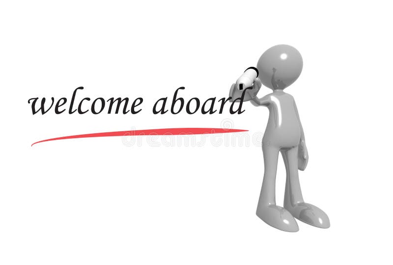Welcome Aboard Stock Illustrations – 868 Welcome Aboard Stock ...