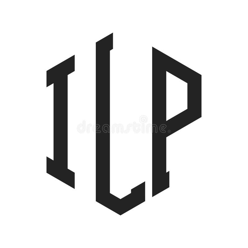 ILP Logo Design. Initial Letter ILP Monogram Logo Using Hexagon Shape ...