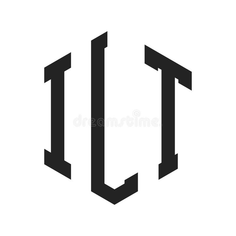 ILT Logo Design. Initial Letter ILT Monogram Logo Using Hexagon Shape ...