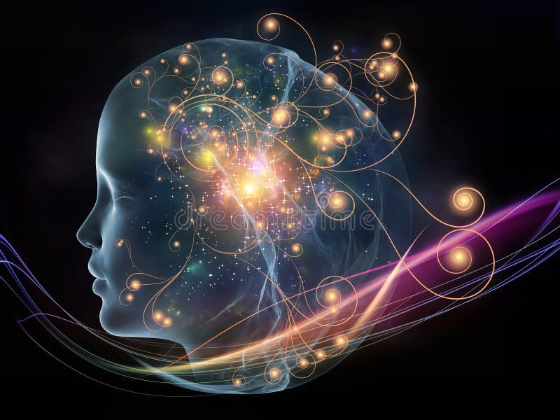Ilusiones del intelecto stock de ilustración. Ilustración de concepto ...