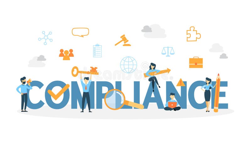 Ilustração Do Conceito Da Conformidade Ilustração do Vetor - Ilustração ...