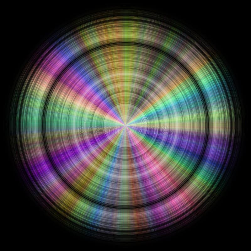 Ilustração do disco da cor ilustração stock. Ilustração de projeto ...