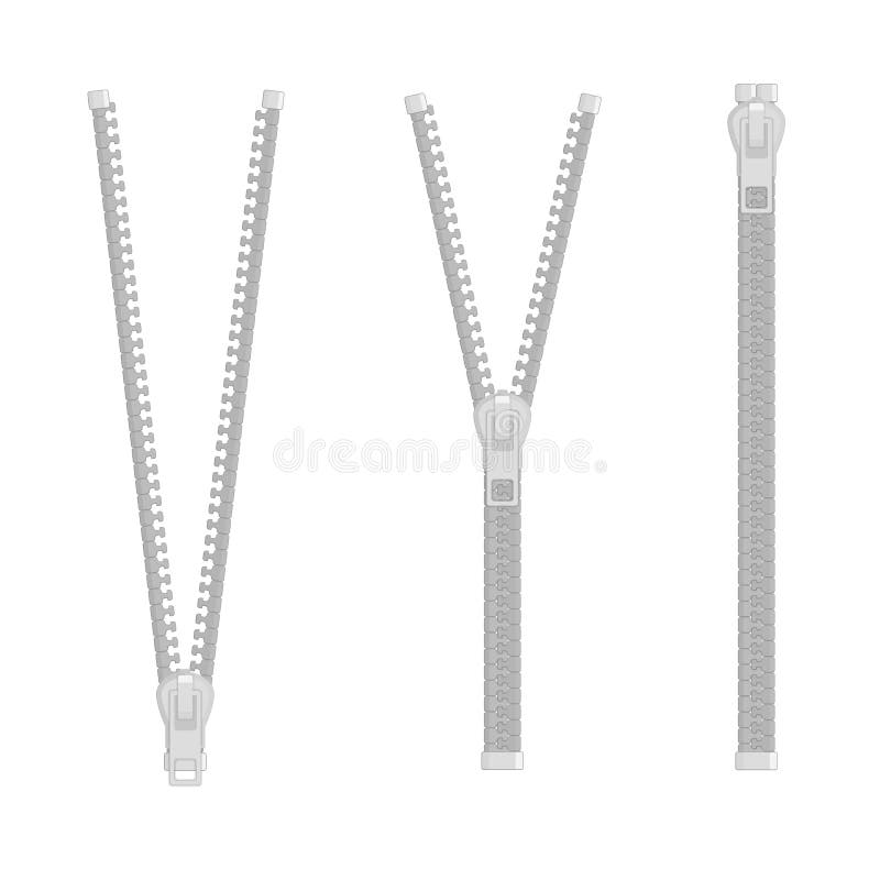 Ilustração Do Vetor Do Fecho De Correr Ilustração do Vetor - Ilustração ...