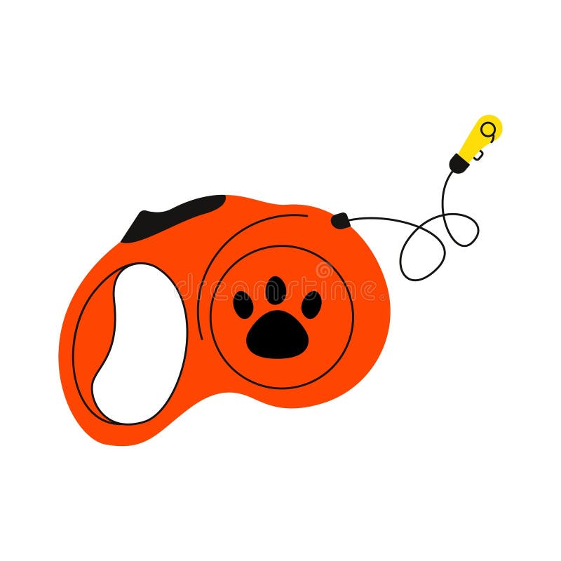 Dog Leash. Cartoon Dogs Retractable Strap for Walking Domestic Animal ...