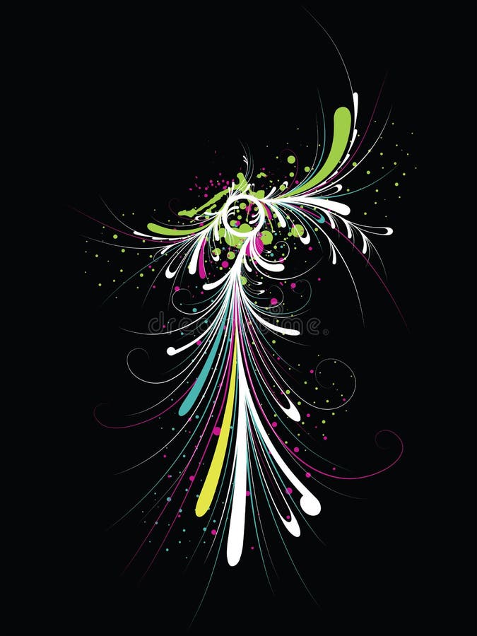 Ilustración abstracta ilustración del vector. Ilustración de fondo ...