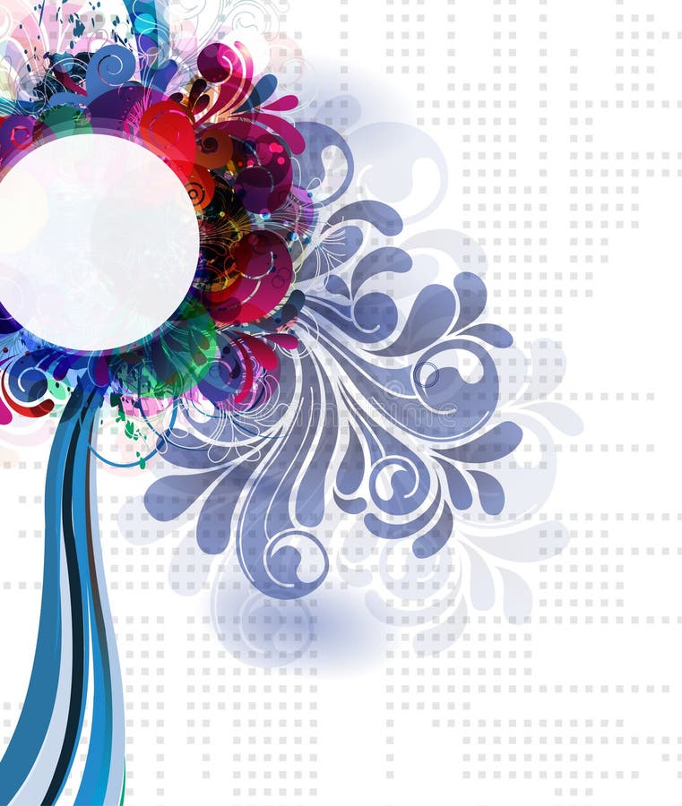 Ilustración abstracta stock de ilustración. Ilustración de ...