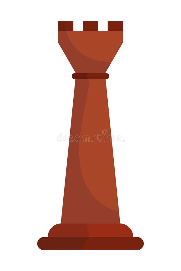 Ilustración De Torre De Ajedrez Ilustración del Vector - Ilustración de ...