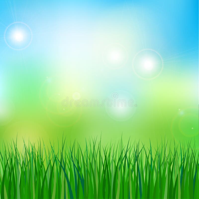 Ilustración Del Vector Del Prado Ilustración del Vector - Ilustración ...