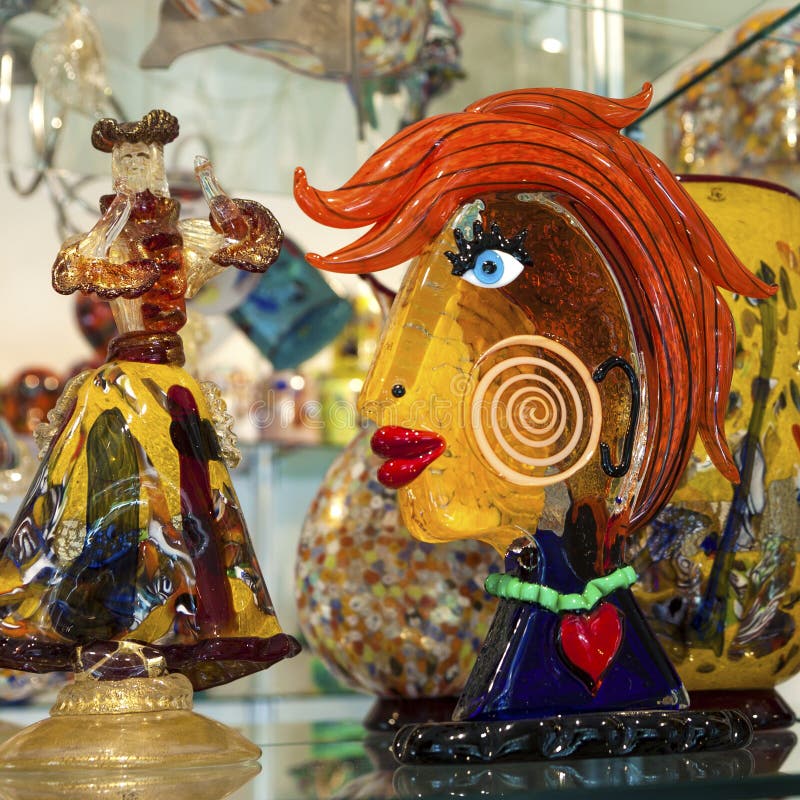 Ilustraciones Del Vidrio De Murano Imagen de archivo editorial - Imagen ...