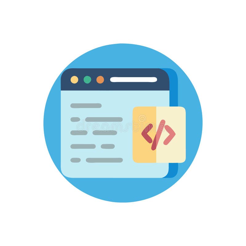 Ilustración De Código Python De Desarrollo Foto de archivo - Ilustración de contorno, vector ...