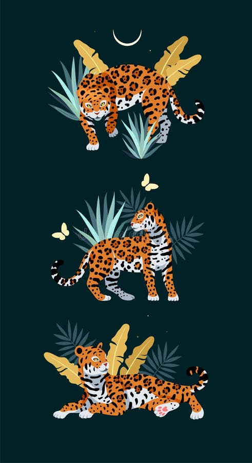 Lindos Jaguares Enamorados. Boceto Del Tatuaje. Ilustración del Vector ... Lindos Jaguares Enamorados. Boceto Del Tatuaje. Ilustración del Vector ...