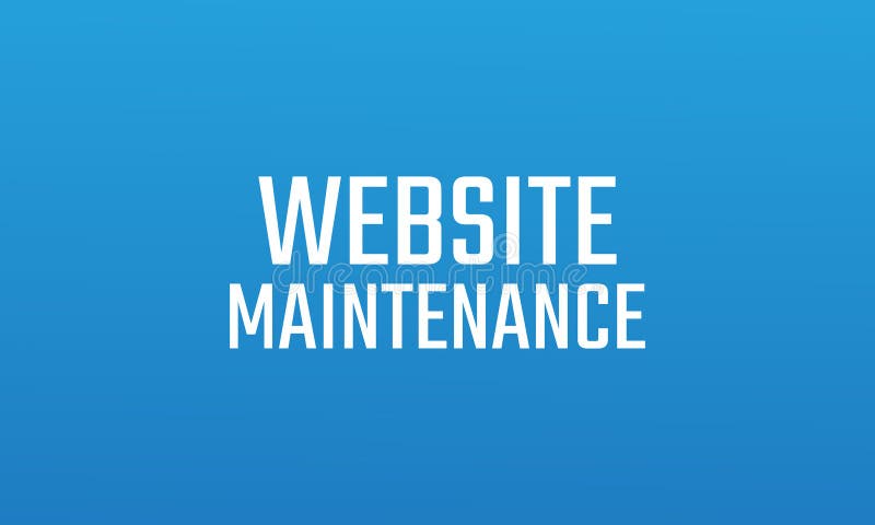 Under Maintenance Banner Stock Illustrations – 1,520 Under Maintenance ...