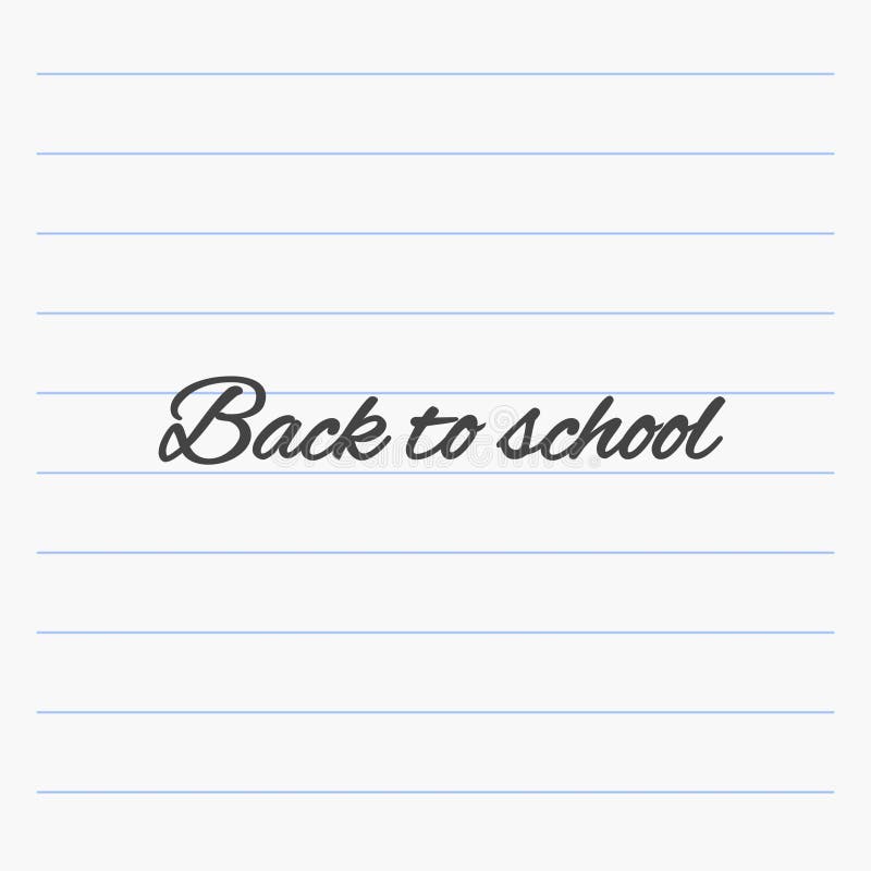 Ilustration back to school stock illustration. Illustration of back ...