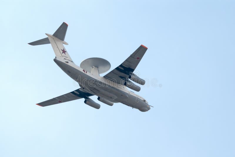 Ilyushin a-50 AEW plane editorial stock image. Image of aircraft - 29578239