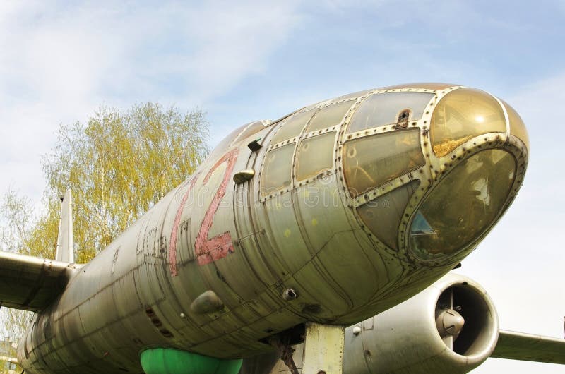 Ilyushin Il-28 Jet Bomber Airplane Editorial Photo - Image of russian ...